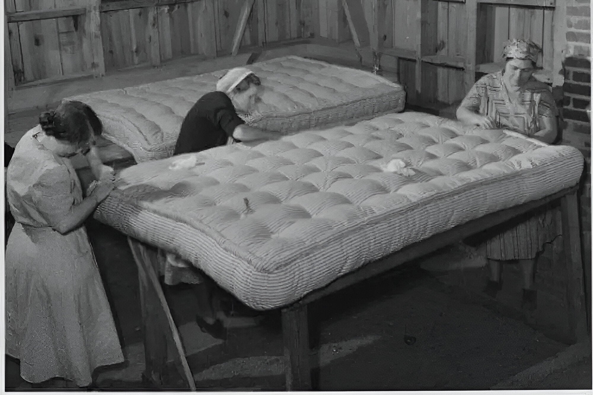 The history of the mattress